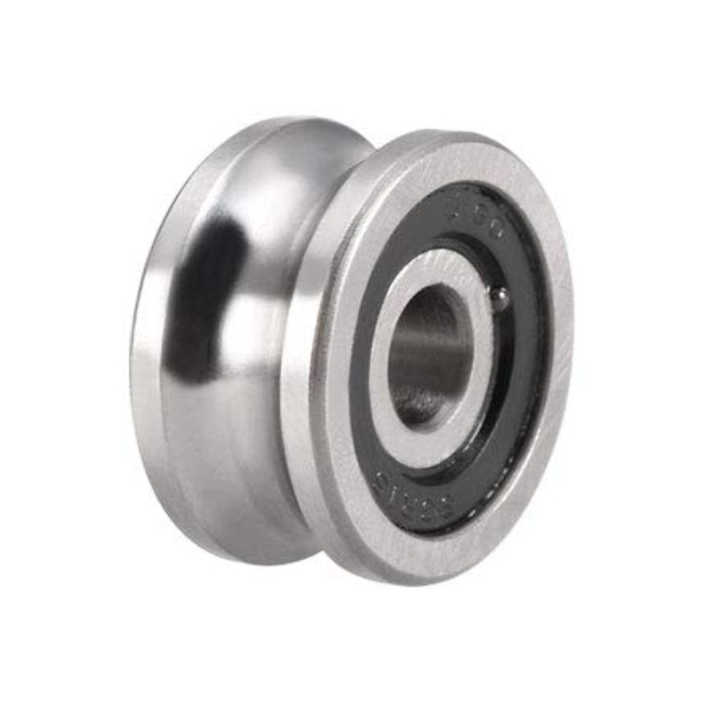 SG15 Deep U Groove Ball Track Guide Bearing 5mmx17mmx8mm Double Sealed (GCr15) Chrome Steel ...