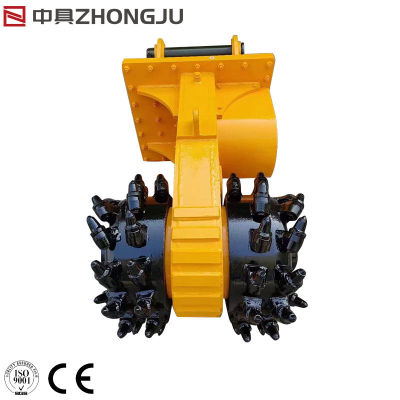 Excavator Drum Cutter Hydraulic Milling Head for Rock Concrete ...