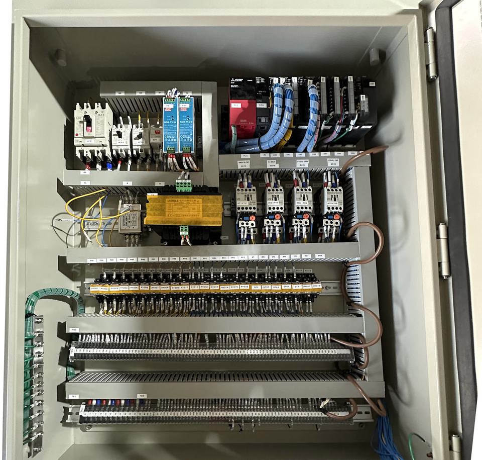 Control System Plc Control Panel Electrical Control Cabinet Power ...