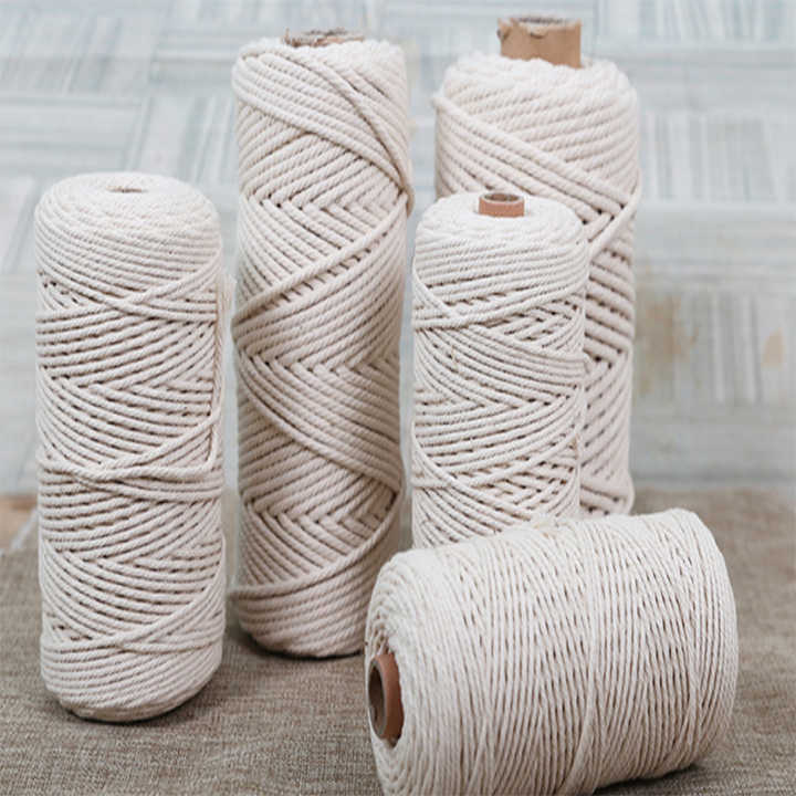 Multi Colored Macrame Cotton Cord 1mm - Durable & Versatile