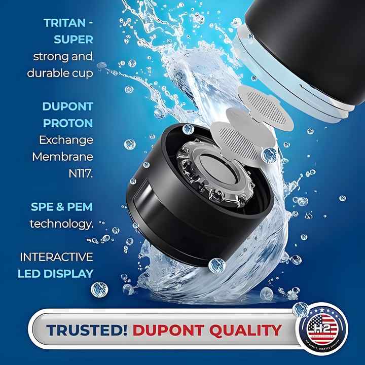Hydrogen water cup, multi-purpose hydrogen-rich cup, high-concentration ...