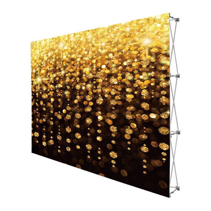 4x3ft Pop up Backdrop Booths with Aluminum Frame for Trade Shows ...