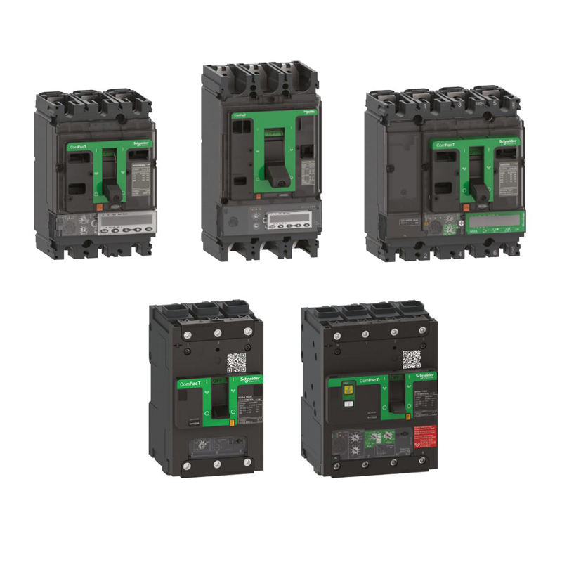 Original NSX Series NSX160N 50kA AC 3P3D 125A TMD Trip Unit D-OUT ...