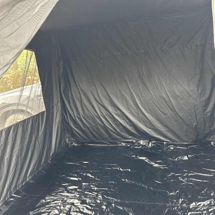 Car Folding Side Awning Tent Room Retractable Aluminum Pole Van Pickup ...