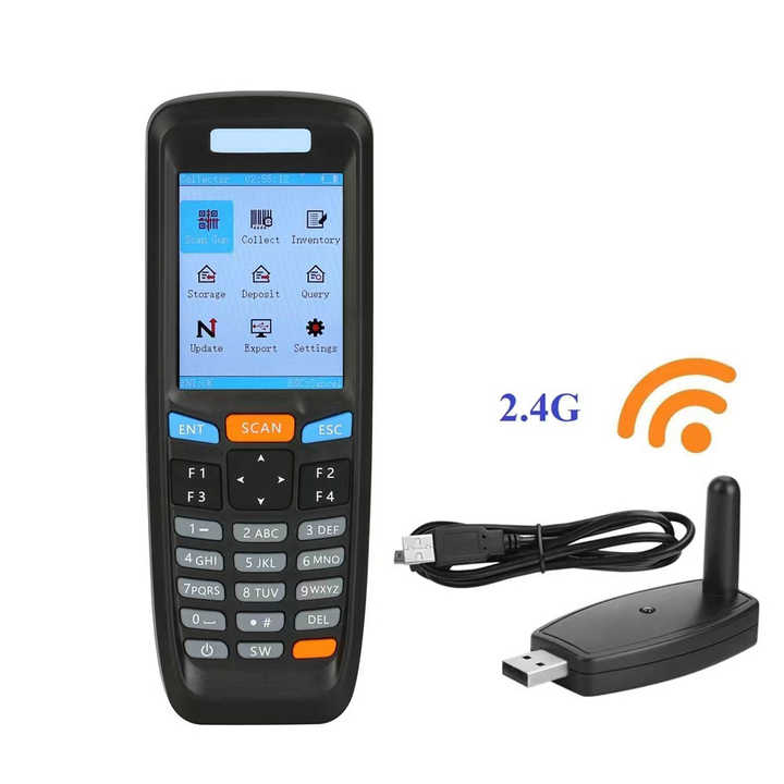2D QR Wireless Barcode Scanner - Efficient Inventory Management