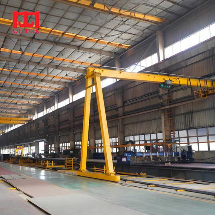 BMH Type Lifting Capacity 3t 5t 10t 16t 32 Ton Electric Hoist Lifting Single Girder Semi-gantry ...