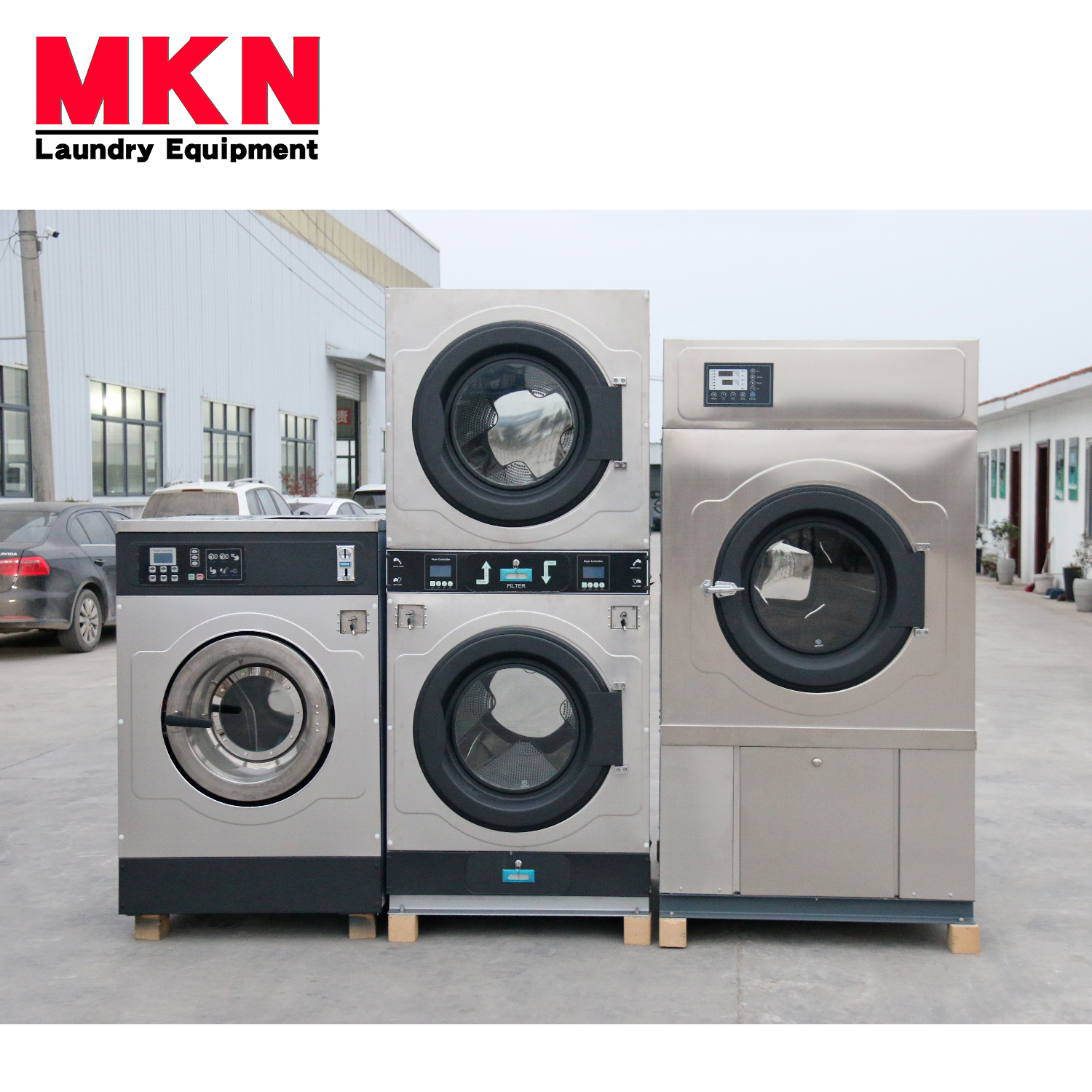 Coin Operated Washer - Commercial Laundry Machine - 15-25kg Capacity