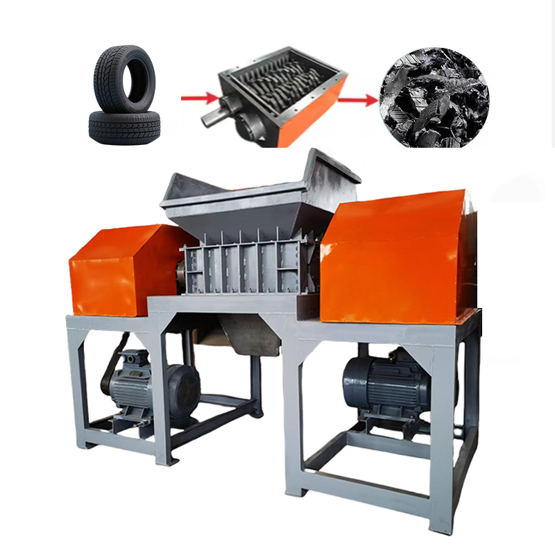 Multifunctional Tire Shredder Car Tires Shredder Tire Rubber Shredder ...