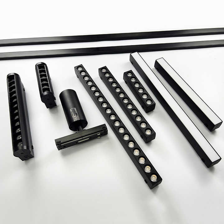 Ultra Slim Magnet Track Spotlight 48v LED Lighting System