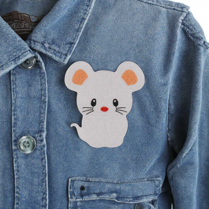 Custom 2D Flower Hook&loop Embroidered Patch Custom Sew on Patches ...