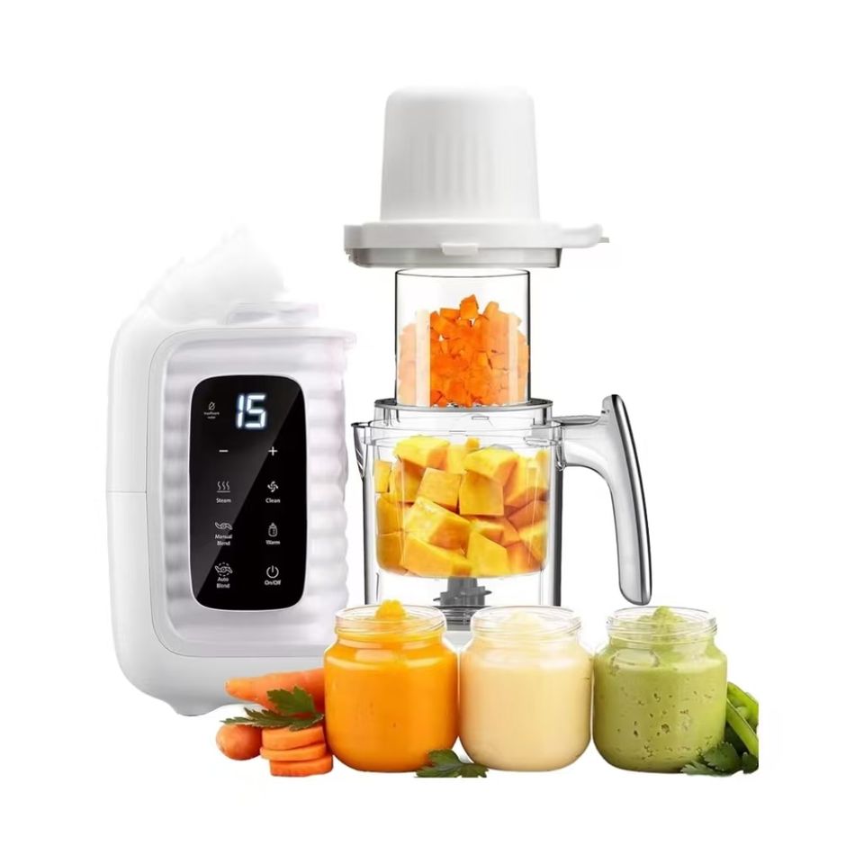 Puree Blender One-Pot Bottle Warmer Auto Cooking Touch Baby Food Maker ...