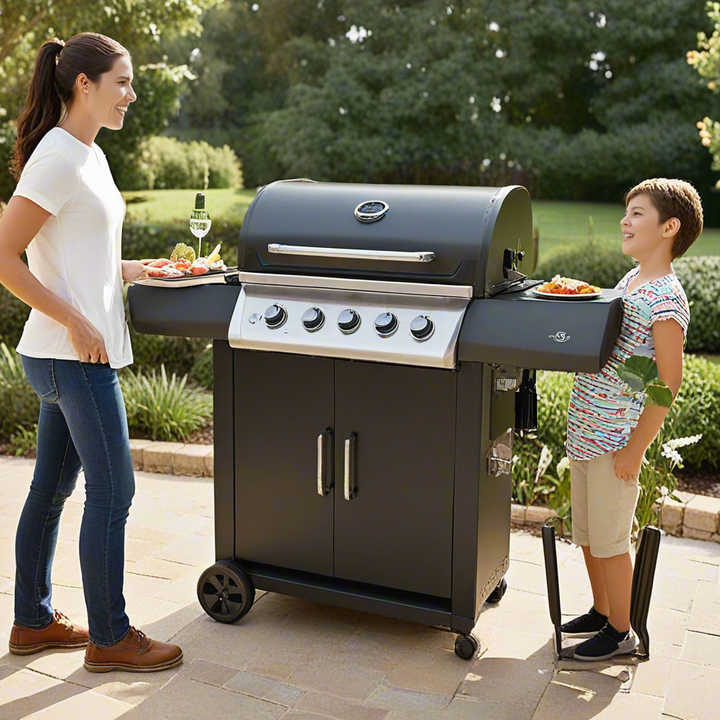 Extra-Wide Cast Iron Bar Burner for Superior Flame Spread, Direct ...