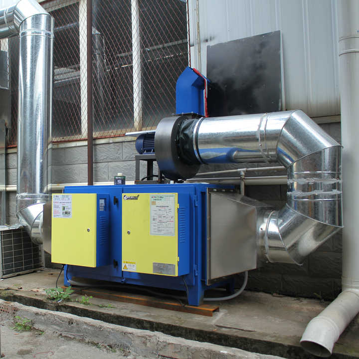 Commercial Kitchen Electrostatic Precipitator Cooking Fume Extractor ...