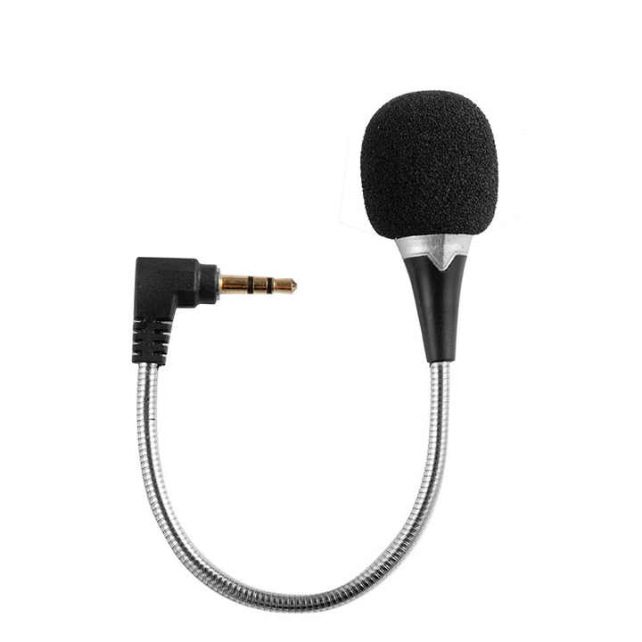 3.5mm Noise Cancelling Goose Neck Microphone Cable For Recording & Pc