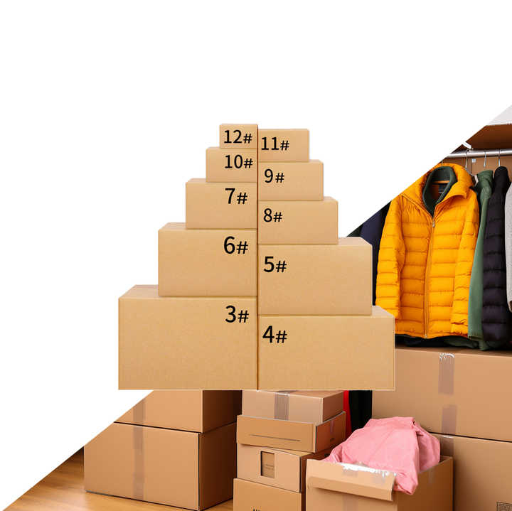 Custom 3/5/7 Layers Extra Hard Corrugated Paper Packaging Large Storage ...