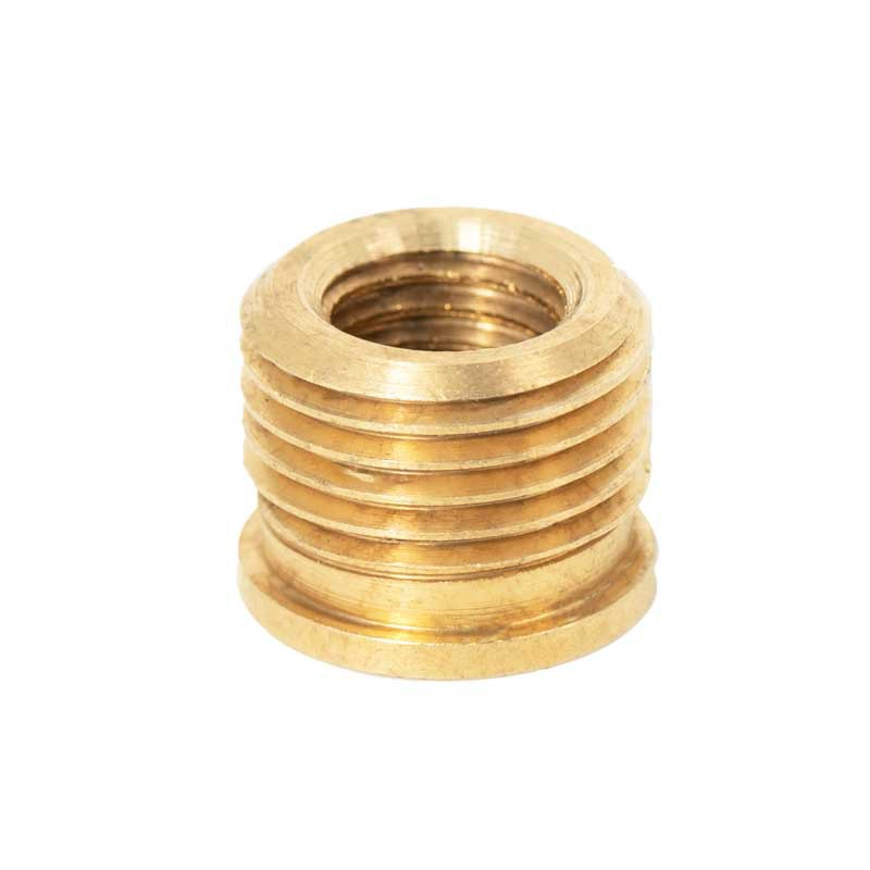 HLH Copper Lamp Finial Converter 1/8 IP (3/8") to 1/4-27 Reducer ...