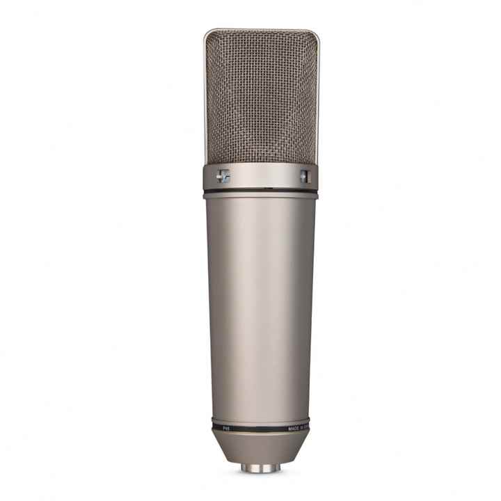 U87AI Professional 48V Wired Magnetic Microphone for Podcasting
