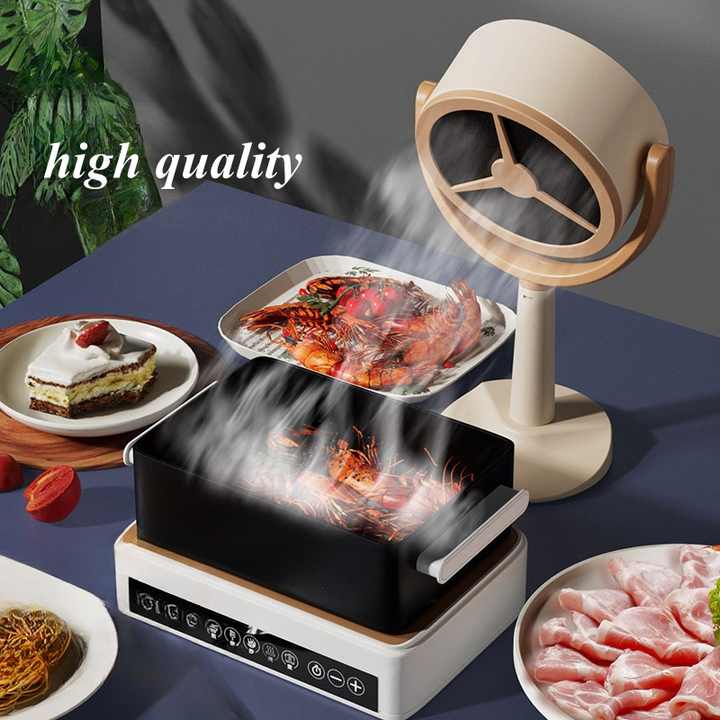 Table Top Exhaust Fan Mini Portable Extractor Hood Modern Luxury ...