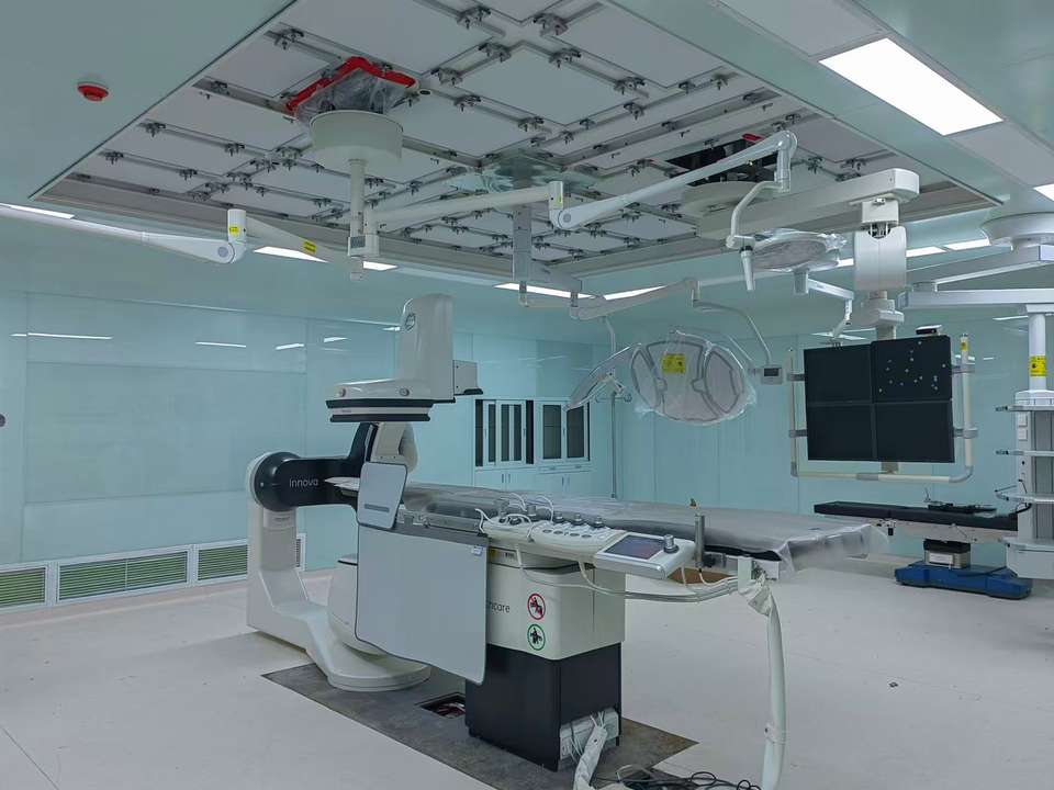 Modular Glass panels, operating room purification special project ...