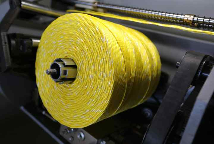 Inflow Twister PP Split Film Rope Raffia Twister Machine