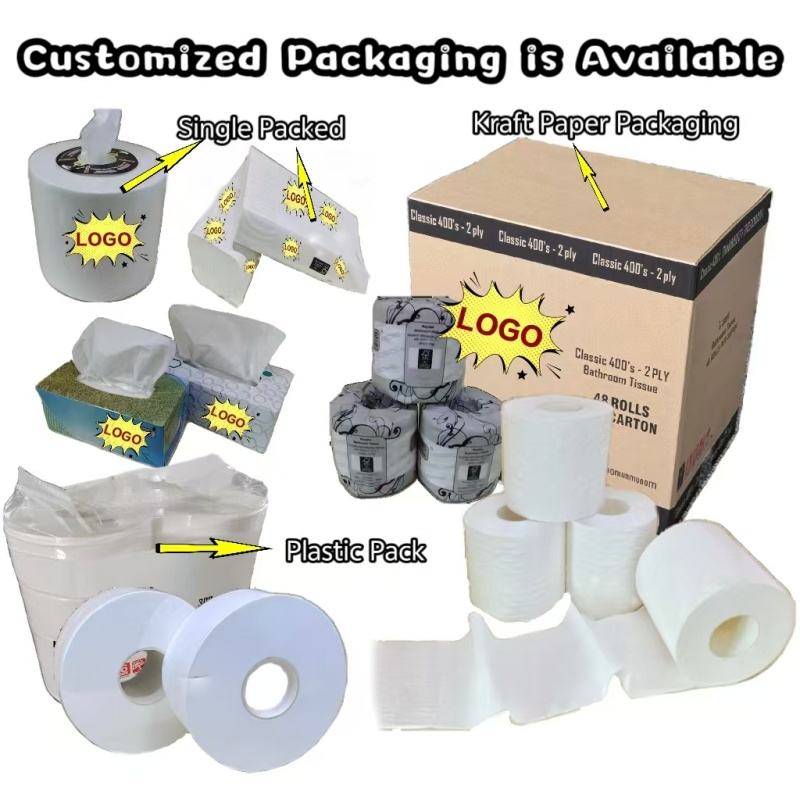 Toilet Paper Rolls Individually Wrapped Composite Wholesale Customized ...