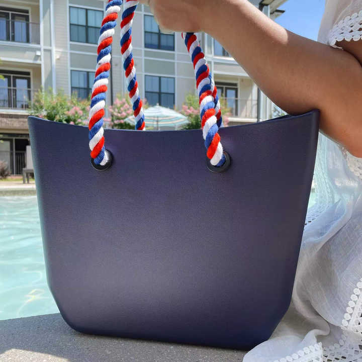 Hot Selling Women's Summer EVA Silicone Tote Bag Custom Waterproof ...