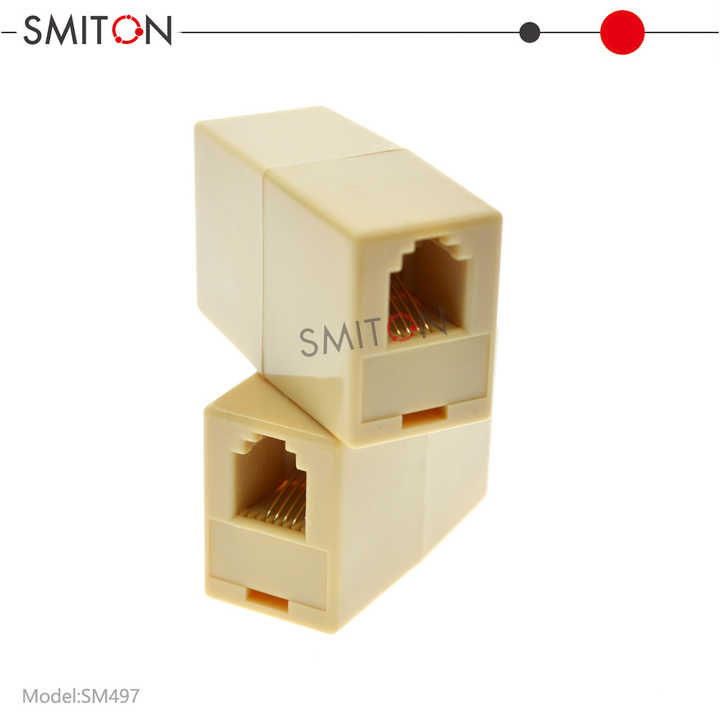 RJ10 RJ22 RJ9 4P4C Coupler Connector Extender for Connect Two Handset ...