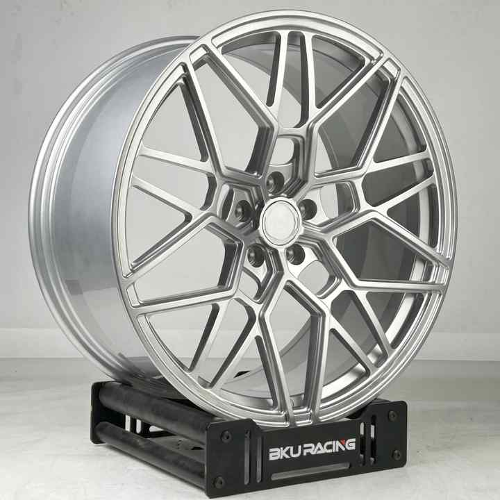 Bku Forged 5x112 wheels 18 19 20 21 22 inch rims Custom Silver T6061 ...