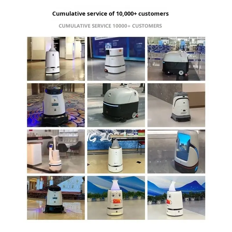 Smart Walker Sc50 Commercial Sweeping Robot Automatic Industrial ...
