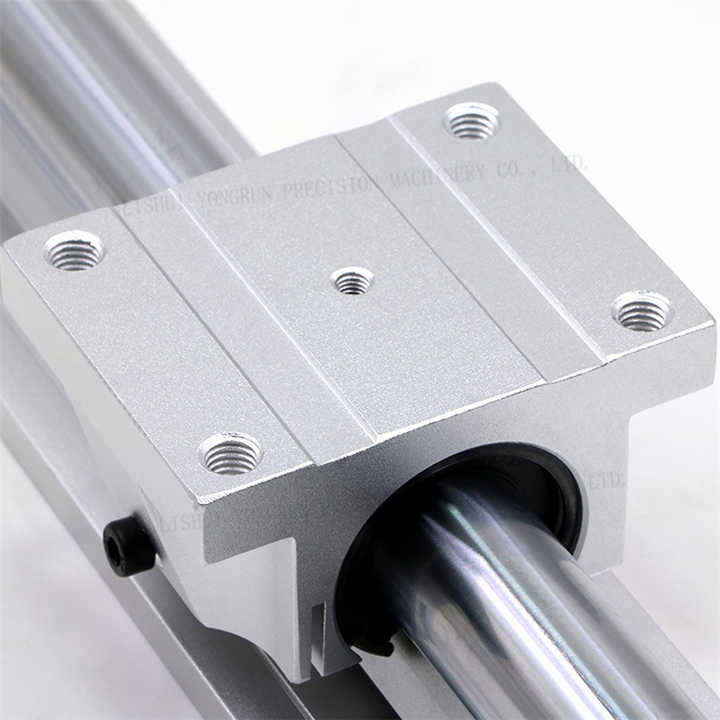 Heavy Load Aluminum TBR Series Cylinder Linear Guide Rail TBR16