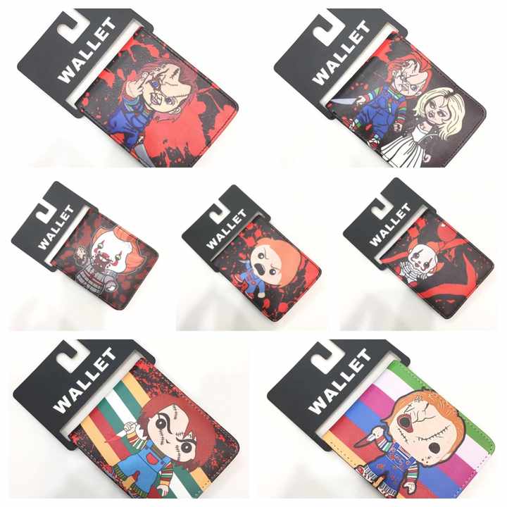 Chucky Wallets - Unveiling the Thrill of Anime Game PU Leather Purse