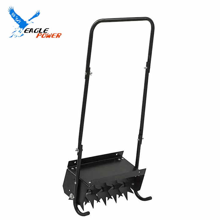 Rolling & Push Spike Aerator Rotary Spike Lawn Aerator Manual Lawn ...
