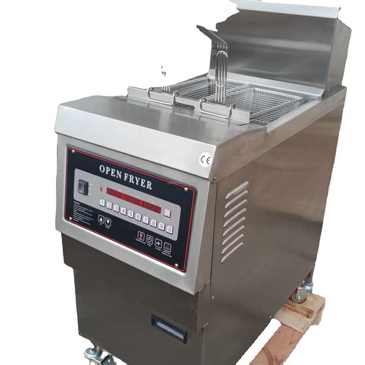 Fast Food Restaurant Commercial Chicken Fryer Deep Fryer 25L Gas ...