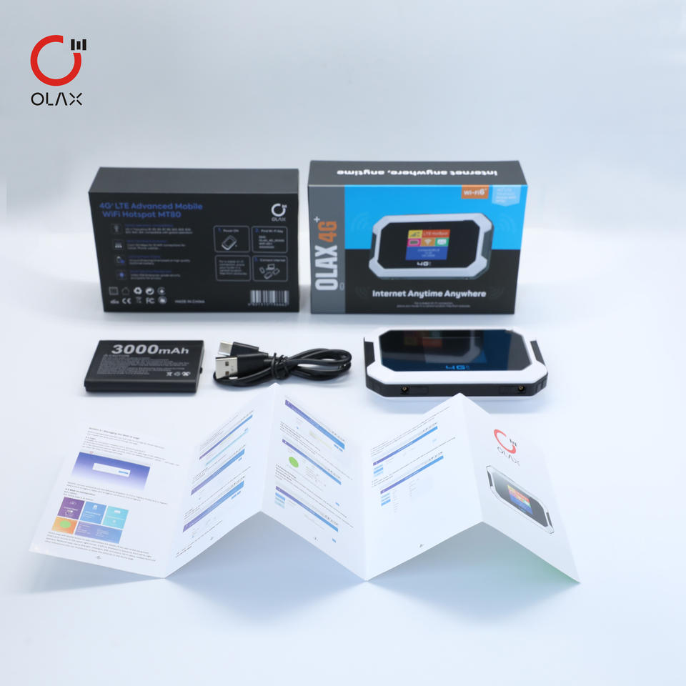 OLAX MT80 Wireless 2.4G Wifi6 4g LTE Wifi Router Portable Mobile Router ...