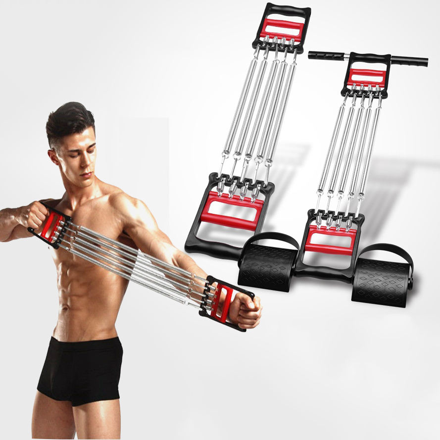 Fashion products Chest Expander Hand Gripper Arm Pull Bar Arm Muscle ...