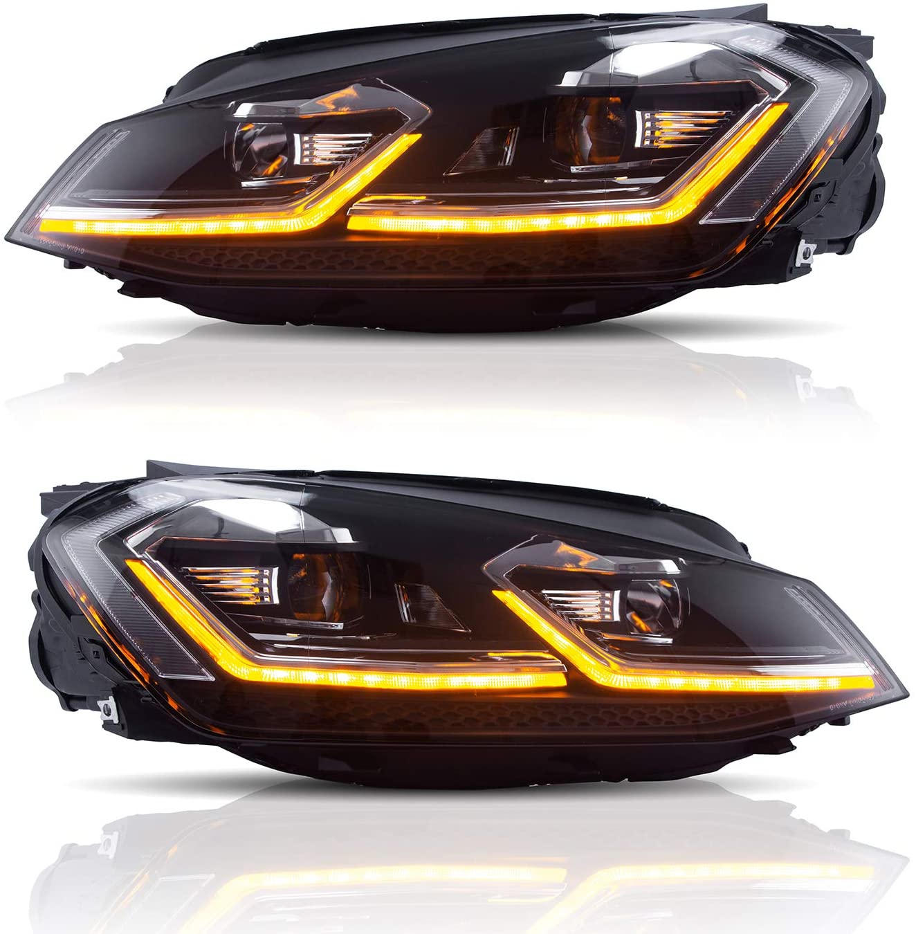 car lighting system new LED headlamp with dynamic indicator headlamp ...