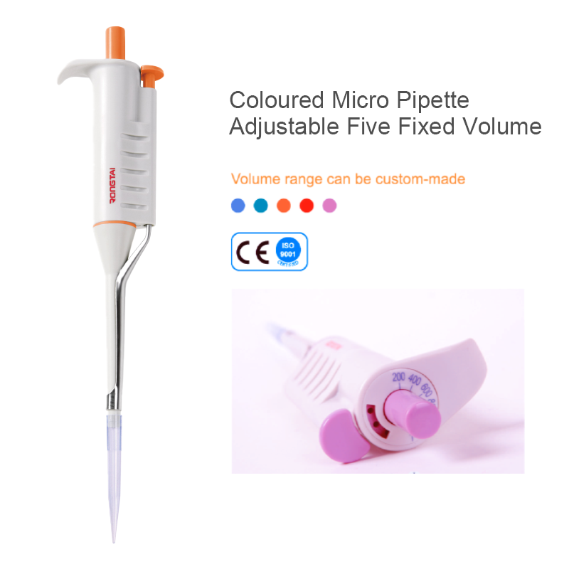 Fixed Volume Pipette with Different Colors Mechanical Colored ...