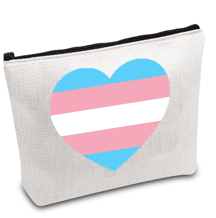 Transgender (Captain John Design) Pride Rainbow Zipper Coin Purse ...