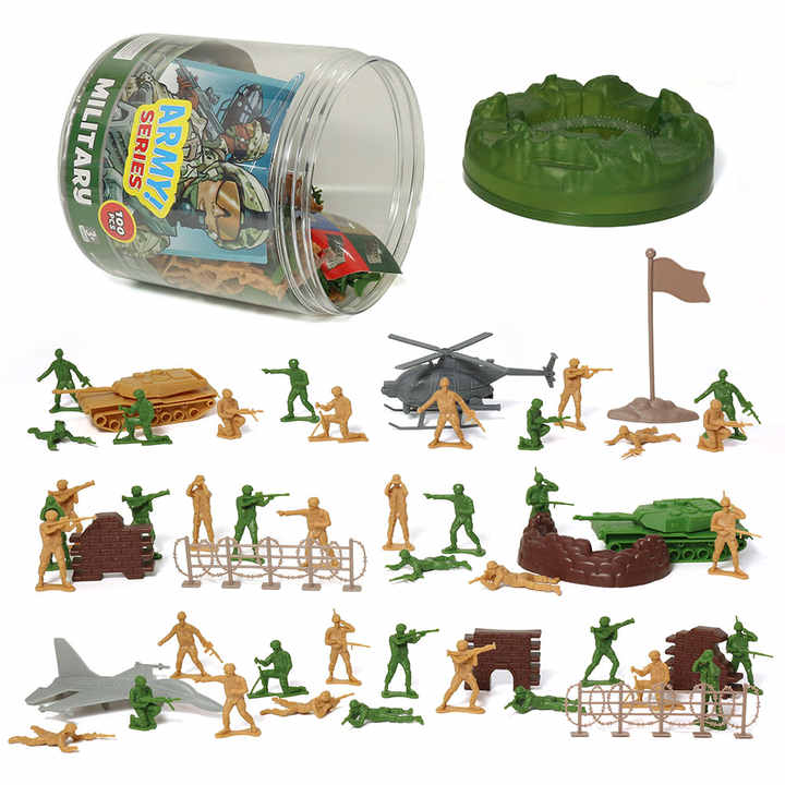 Accept Custom Plastic Mini Soldier Figure Toy Military Sand Table Model ...