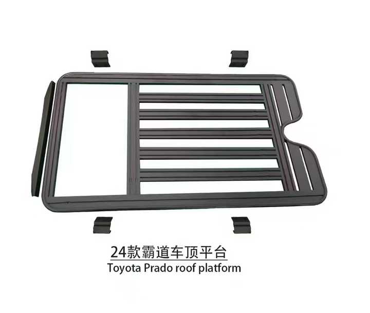2024 Prado LC 250 Performance Parts - Roof Rack & Side Ladder