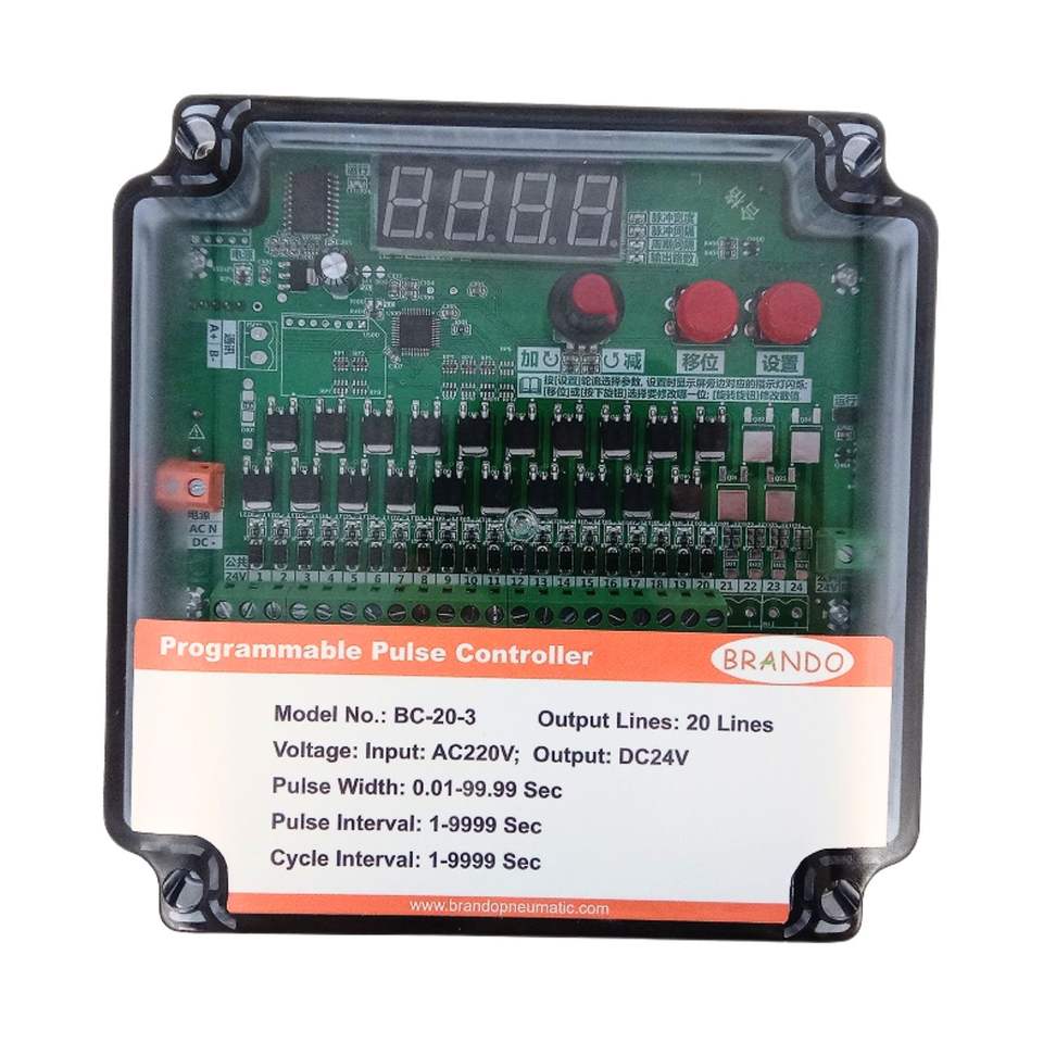 Pulse Jet Timer 20 Lines Programmable Pulsing Controller for Dust ...