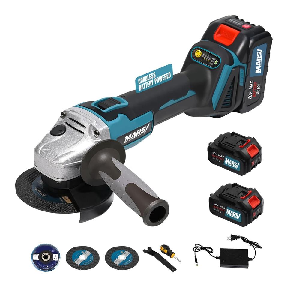 Trending 18v Li-Ion Grinder 100mm Grinding Machine Battery Power Tool ...