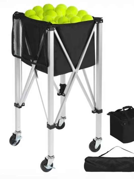 custom pickleball cart with wheels Mobile Foldable Pickleball Ball ...