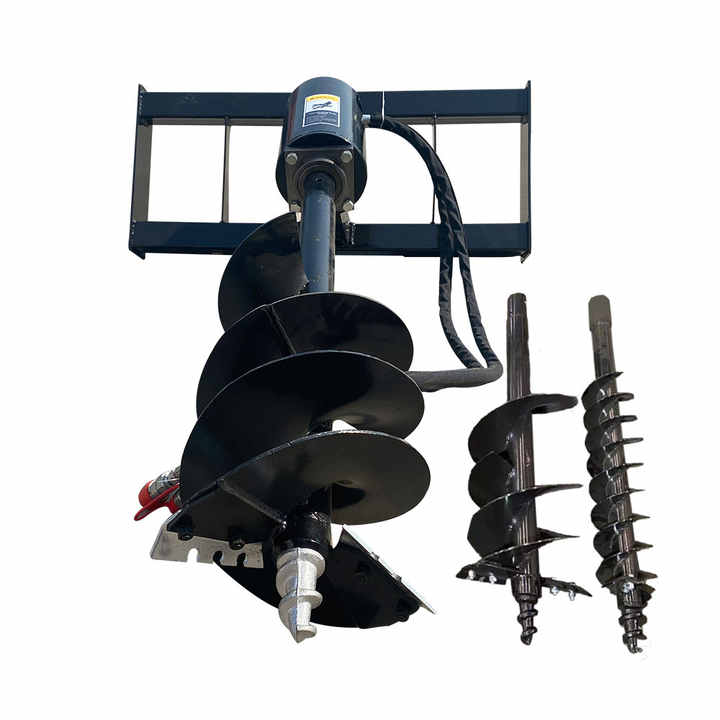 Construction Machine Auger Post Hole Digger Auger Drilling Machine ...