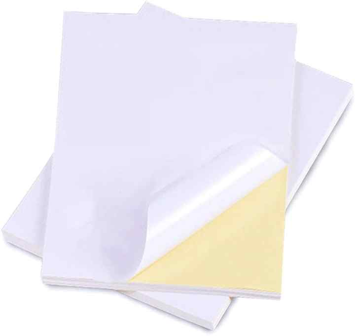 Gloss Coated Quality Paper A4 Size Adhesive Sticker Paper