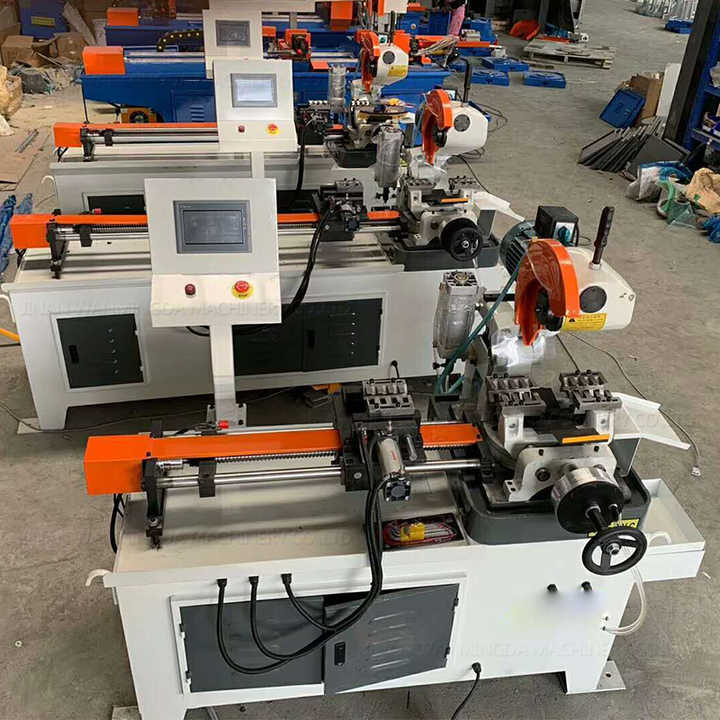 Automatic Servo Steel Pipe Cutting Machine Stainless Steel Round Pipe Cutting Machine Without ...