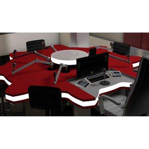 Secure and Versatile Broadcast Studio Furniture Solutions
