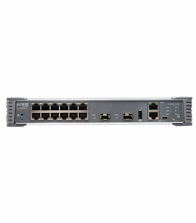 Juniper 12-port Managed Rack-mountable Compact Ethernet Switch EX2300-C ...
