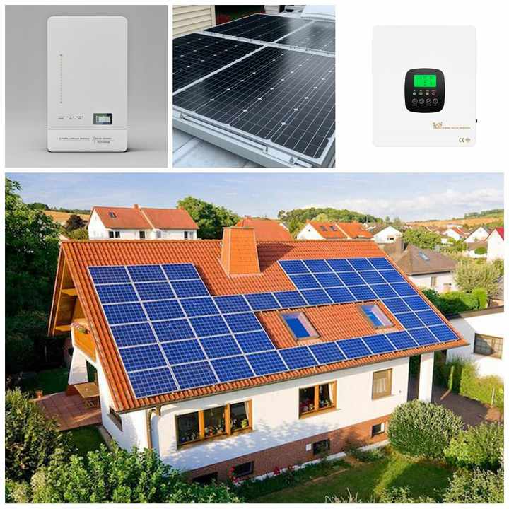 10kw Solar Panels System - Efficient Home Energy Storage