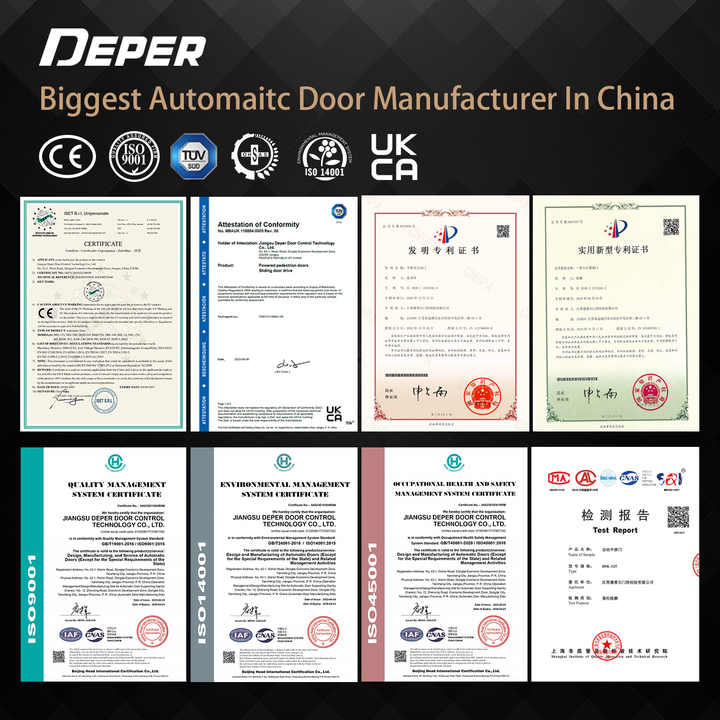 DEPER DSL-125A Automatic Sliding Door Operators for Glass Doors